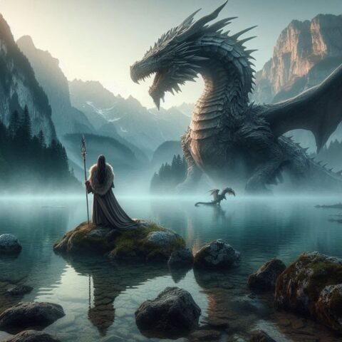 The Dragon of Lake Bled: A Slovenian Legend of Courage