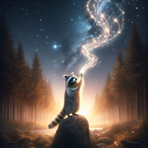 Raccoon and the Origin of the Milky Way: A Cherokee Legend